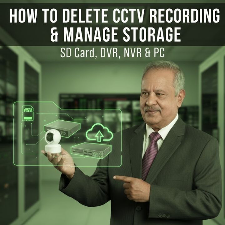 How to Delete CCTV Recording & Manage Storage